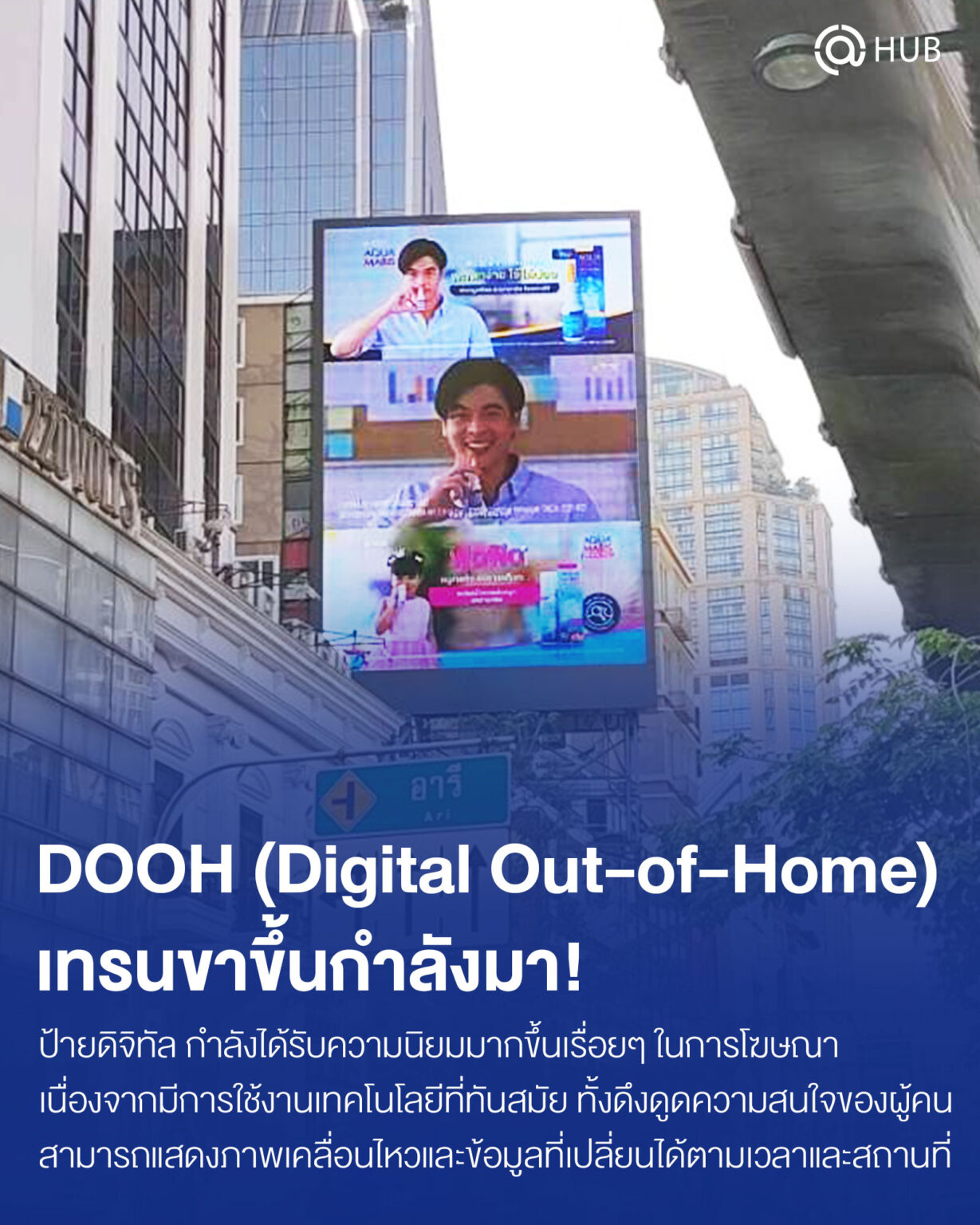 DOOH (Digital Out-of-Home) เทรนขาขึ้น! นี่คือโอกาสของคนทำธุรกิจ! – AdhubMarketplace